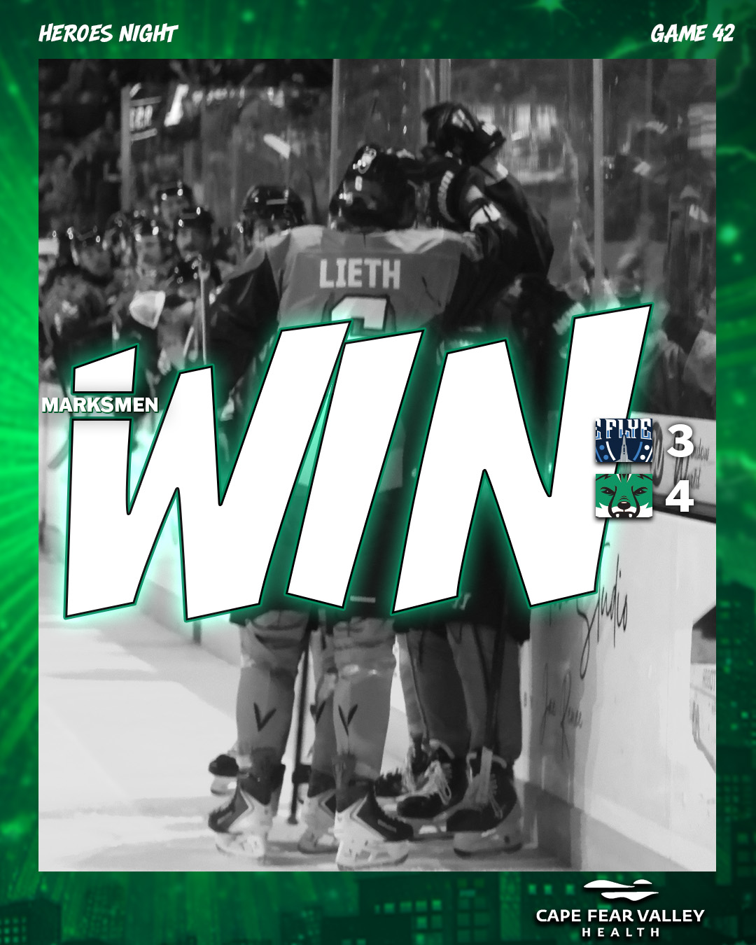 MARKSMEN DOWN ICE FLYERS IN NINTH ROUND OF SHOOTOUT - Fayetteville ...